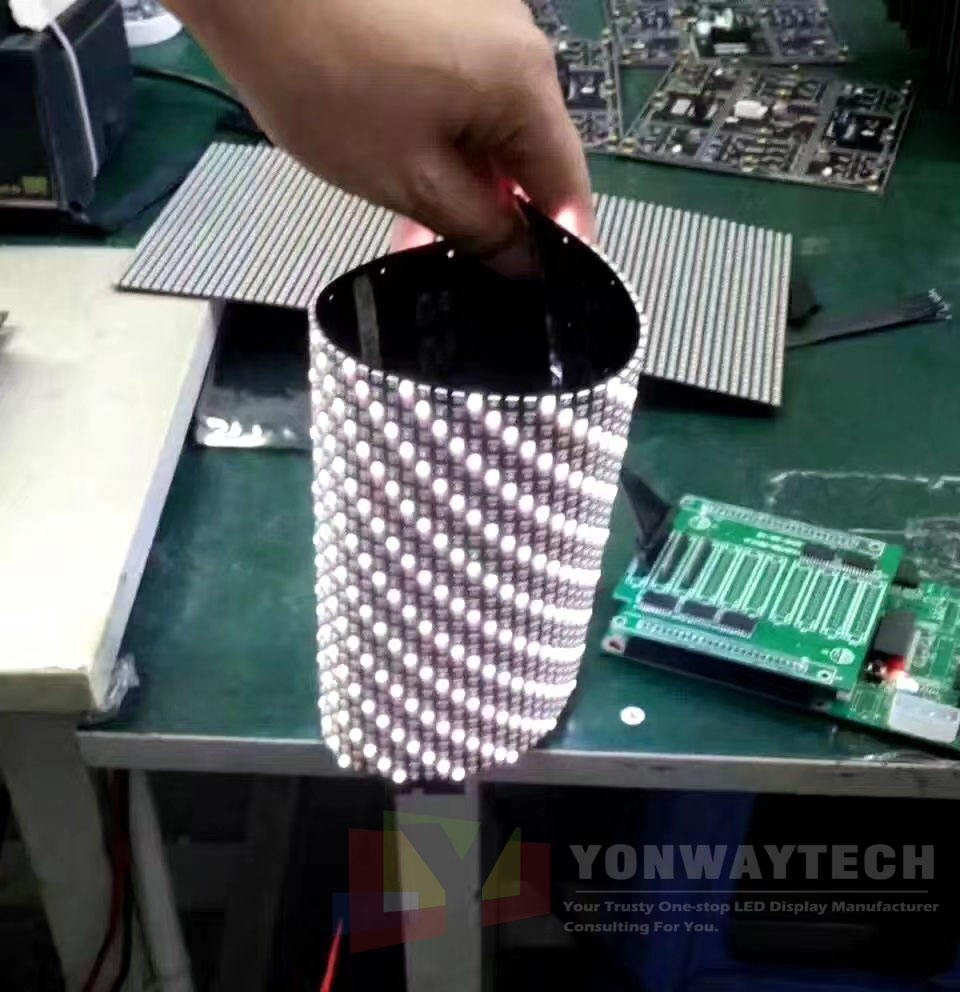 News - Application case sharing of LED soft module and LED flexible screen